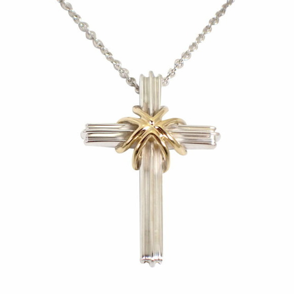 Tiffany & Co. | Jewelry | Tiffany 925 75 Signature Cross Pendant ...